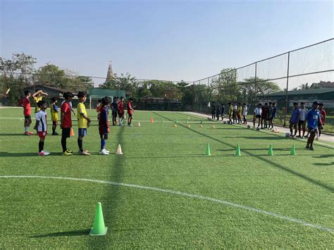 လှိုင်သာယာ အရှေ့ပိုင်း မြို့နယ်တွင် အားကစားနှင့်ကာယပညာဦးစီးဌာနမှ နွေရာသီအားကစားအခြေခံသင်တန်းမ