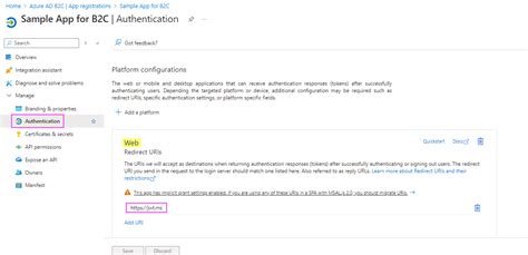 Getting Redirect Uri Mismatch Error In Azure Ad B2c Stack Overflow