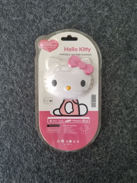 Hello Kitty Portable Charger Mobile Phones And Gadgets Other Gadgets On Carousell