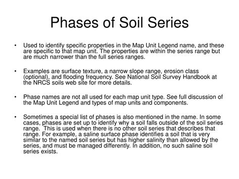 PPT What Is A Soil Series PowerPoint Presentation Free Download ID