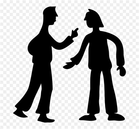 Couple Arguing Vector Clip Art Illustration With Simple Gradients Free Clipart 3664469