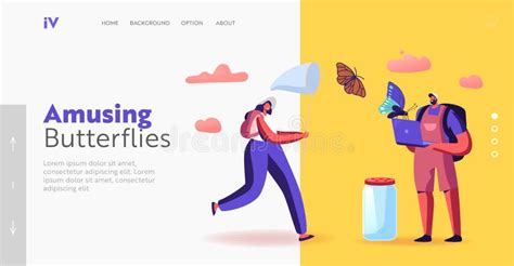 Modelo De P Gina Inicial De Hobby Entomol Gico Ou De Ocupa O Profissional Entomologistas