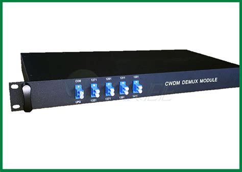 Passive Optical Cwdm Mux Demux In 19 1u Rack Mount Cwdm And Cwdm Module