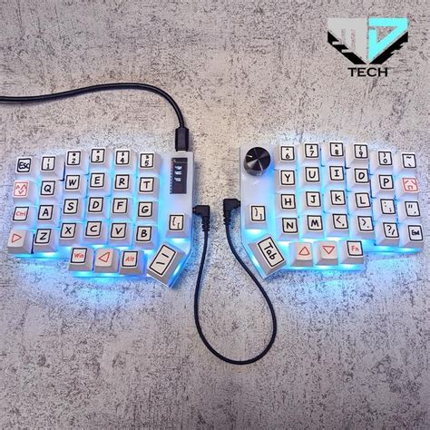 Jual Lotus58 Prebuilt Lily58 Mechanical Split Keyboard Knob RGB Ergonomic Shopee Indonesia