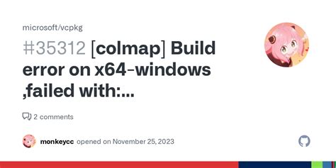 Colmap Build Error On X64 Windows Failed With Buildfailed · Issue