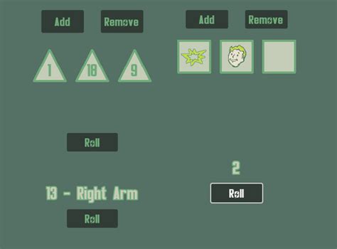 Fallout 2d20 Dice Tool By Manic