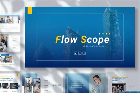 Flow Business Presentation PowerPoint Template