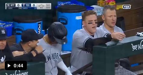 Arron Judge Hits 62 Home Runs In One Season Fyi He Was Playing At The