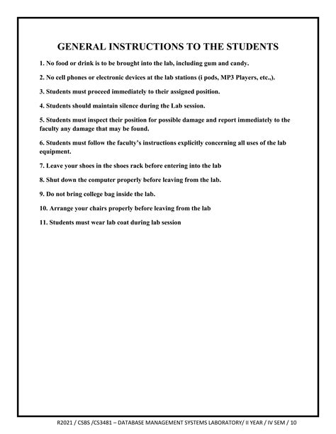 Final Dbms Manual 2pdf Final Lab Manual Pdf Databases Computer