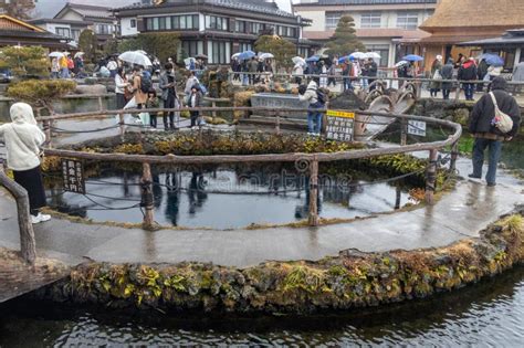 Nakaike Pond Of Oshino Hakkai Japan Editorial Image Illustration Of