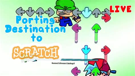 FNF Porting Destination To Scratch Because I M A Masochist VS DAVE BAMBI LIVE YouTube