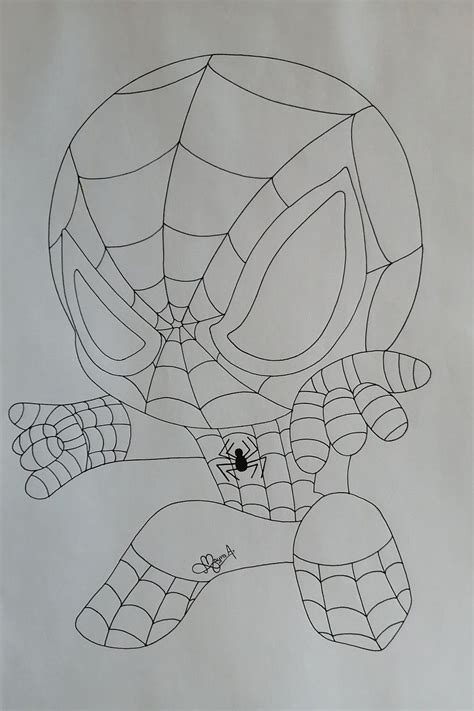 Spiderman Facil De Dibujar