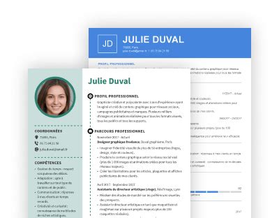 Cv Avec Photo 15 Modèles Et Exemples En Ligne