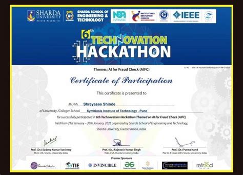 Hackathon Shardauniversity Ai Frauddetection Innovation