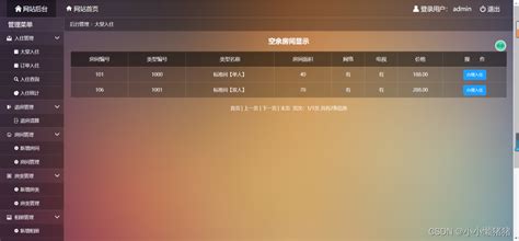 PHP MYSQL宾馆客房管理系统附源码 php酒店管理系统源码 CSDN博客