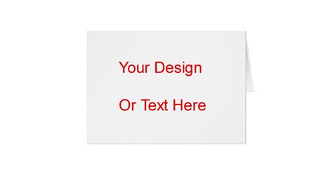 Create Your Own Greeting Card Zazzle
