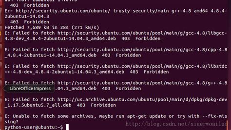 ubuntu14 04安装python3 5以及sklearn ubuntu14 04升级python csdn博客