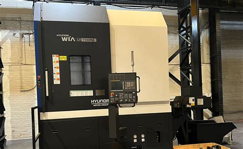 USED Hyundai Wia LV1100RM CNC Vertical Lathe Ward CNC