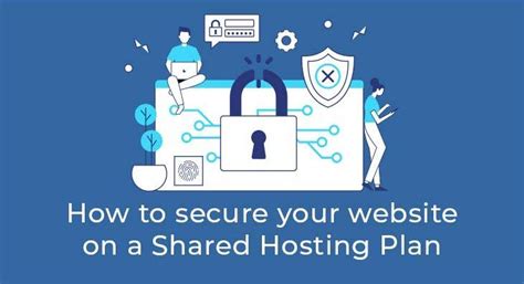 how to secure your website on a shared hosting plan