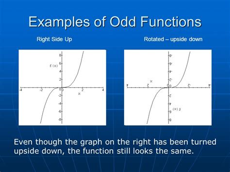 Even And Odd Functions Depending On A Functions Symmetry It May Be