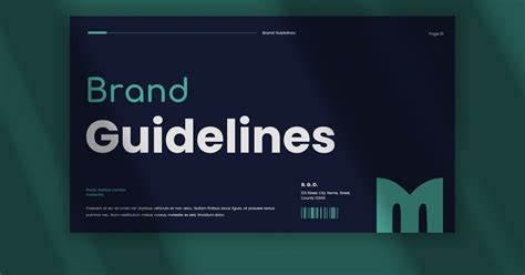 Macsen Шаблон Powerpoint с рекомендациями по бренду Шаблоны презентаций Включая марка и