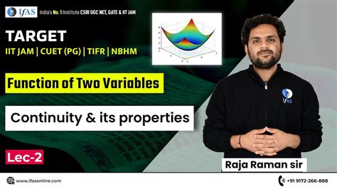 continuity and its properties in function of two variables l 2 iit