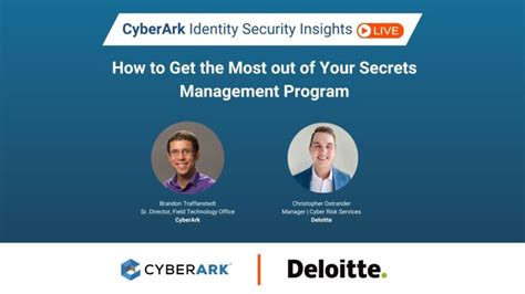 How To Manage Secrets In Cloud Environments Cyberark Insights Live