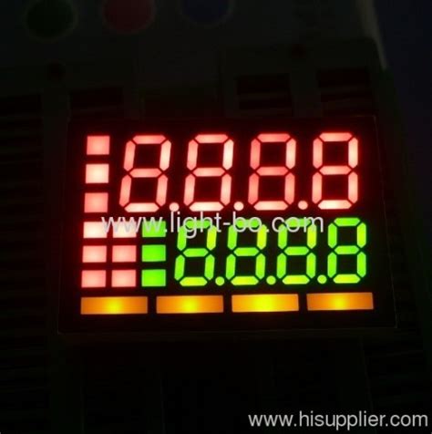 Custom Made 8 Digit Redgreenyellow 7 Segment Led Display For