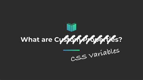 Css Custom Properties Aka Css Variable Ppt