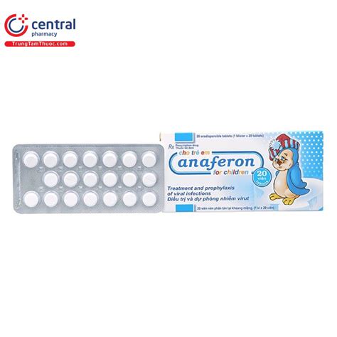 ChÍnh HÃng Thuốc Anaferon Viên Nga điều Trị Nhiễm Virus Hô Hấp