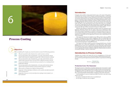 Process Costing Accountancy Studocu