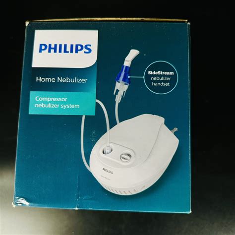 New Philips Home Nebulizer With Reusable And Disposable Sidestream Kit
