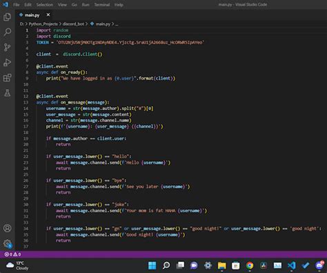 Code A Custom Discord Using Python By Xshakenx Fiverr