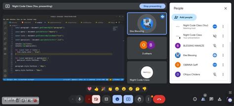 Enechukwu Chibuike On Linkedin Night Code Class 20 Day 30 Update Weve Officially Started