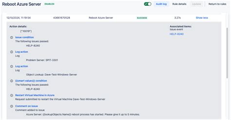 Jira Cloud Restart An Azure Vm Using Jsm Assets And Automation Dave