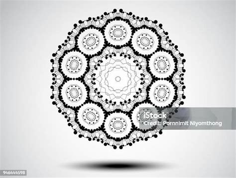 추상적인 기술 배경입니다 기하학적 연결 선 고 점입니다 연결 과학 및 기술입니다 분자 구조 Dna 또는 신경 구성 그래픽 디자인에 대 한 배경입니다 벡터 일러스트입니다