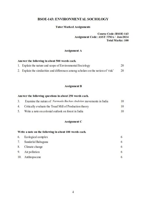 ignou bsoe 143 solved assignment jan 2024 english medium ignou solved