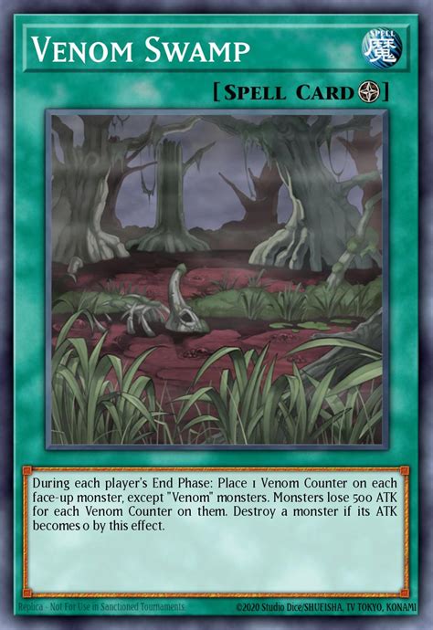 Venom Swamp Yu Gi Oh Card Database Ygoprodeck