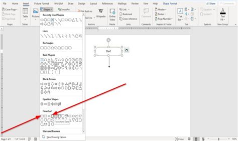 How To Make A Flowchart In Word