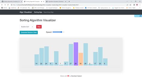 github darshak1just algorithm visualizer