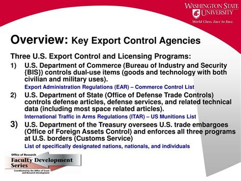 PPT Export Controls Overview And Update PowerPoint Presentation Free Download ID 220838