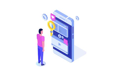 웹 Seo 최적화 그림 개념 Isometric입니다 방문 페이지 템플릿입니다 웹 배너 웹 페이지 배너 프레 젠 테이 션 소셜 미디어 문서 카드 포스터에 대 한 스티커 3차원