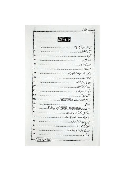 Tohfa E Dulhan Urdu Arabic Books Islamicshop