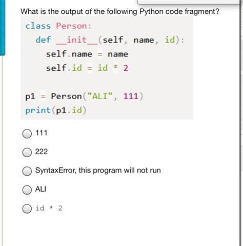 What Will Be The Output Of The Following Python Code Hướng Dẫn Chi