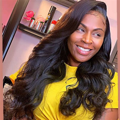 180 Density Frontal Lace Wig Glueless Pre Plucked
