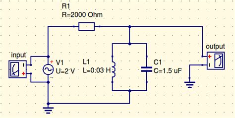 passive networks how to calculate the gain of a rlc tank filter