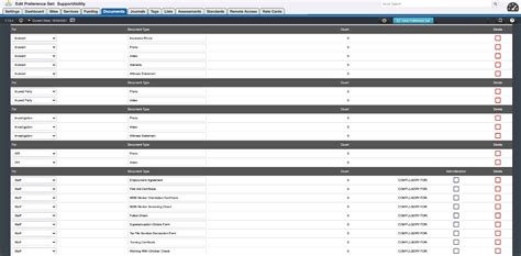 Configuring Document Types SupportAbility Knowledge Base