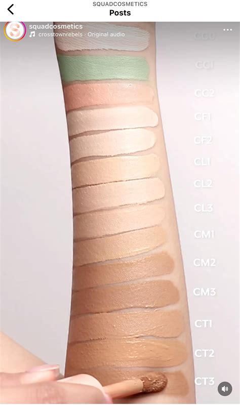 Squad Concealer Shade Range Rbeautytalkph