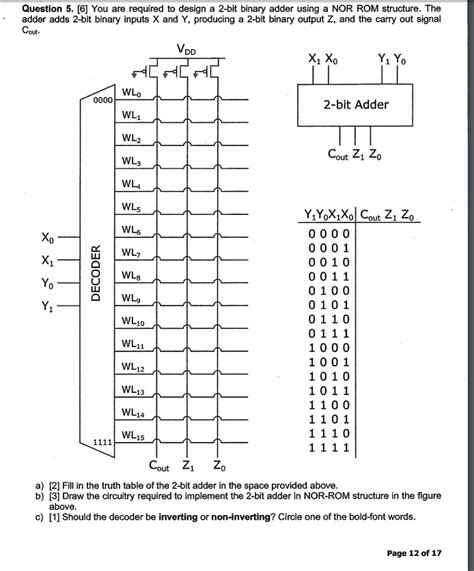Solved Question 5 6 You Are Required To Design A 2 Bit