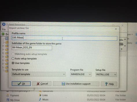 i need help installing a game r dosbox